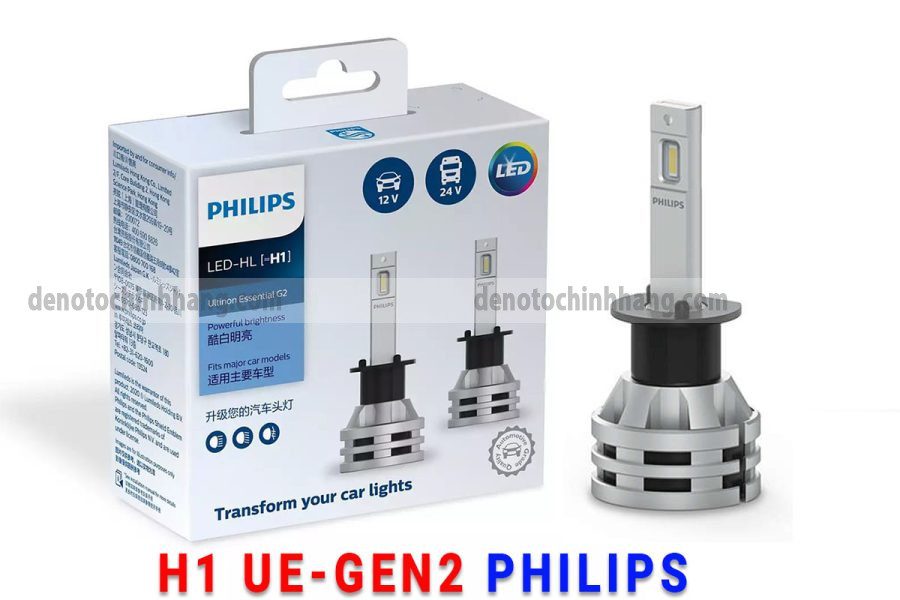 Đèn led oto h1 philips ultinon essential gen2 chính hãng - Đèn Oto ...